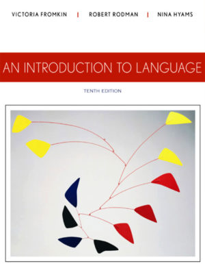 خرید کتاب An Introduction to Language 10th edition - زبانکده آریا