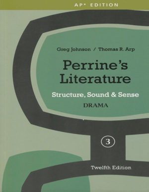 خرید کتاب Perrine's Literature 3 Drama 12th edition - زبانکده آریا